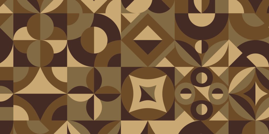 Carrelage D'Antan - Abstrait, Géométrie, Papiers Peints - SublimeWall